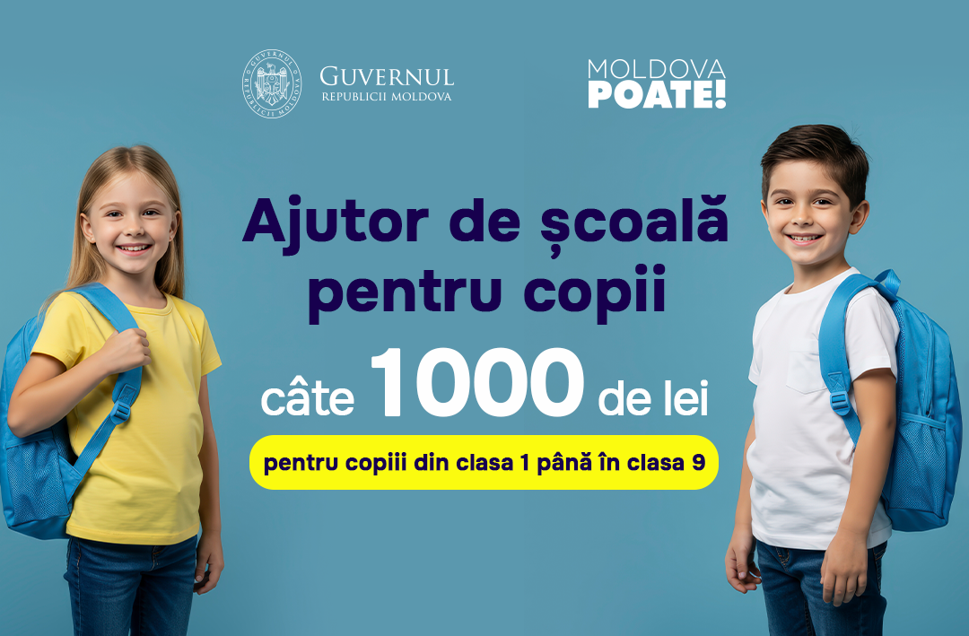 Ajutor De Școală Pentru Copii, În Valoare De 1000 De Lei, Anunțat De ...